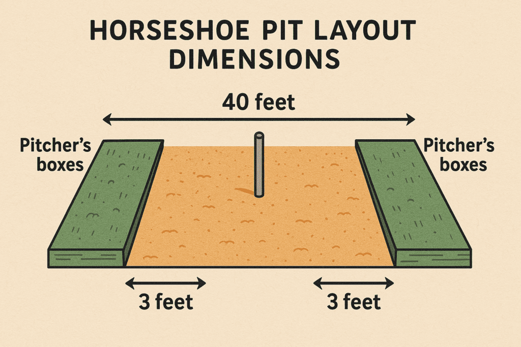 How to Set Up a Horseshoe Throwing Pit at Home - Horseshoes!