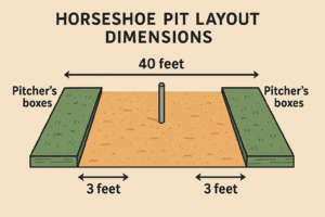How to Set Up a Horseshoe Throwing Pit at Home - Horseshoes!