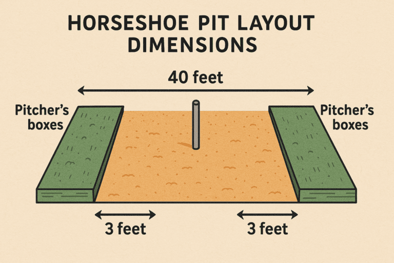 How to Set Up a Horseshoe Throwing Pit at Home - Horseshoes!