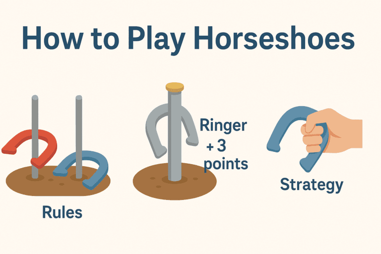 How To Play Horseshoes: Rules, Scoring & Strategy - Horseshoes!