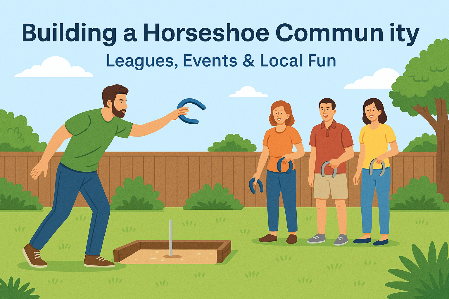 Building A Horseshoe Community—Leagues, Events And - Horseshoes!