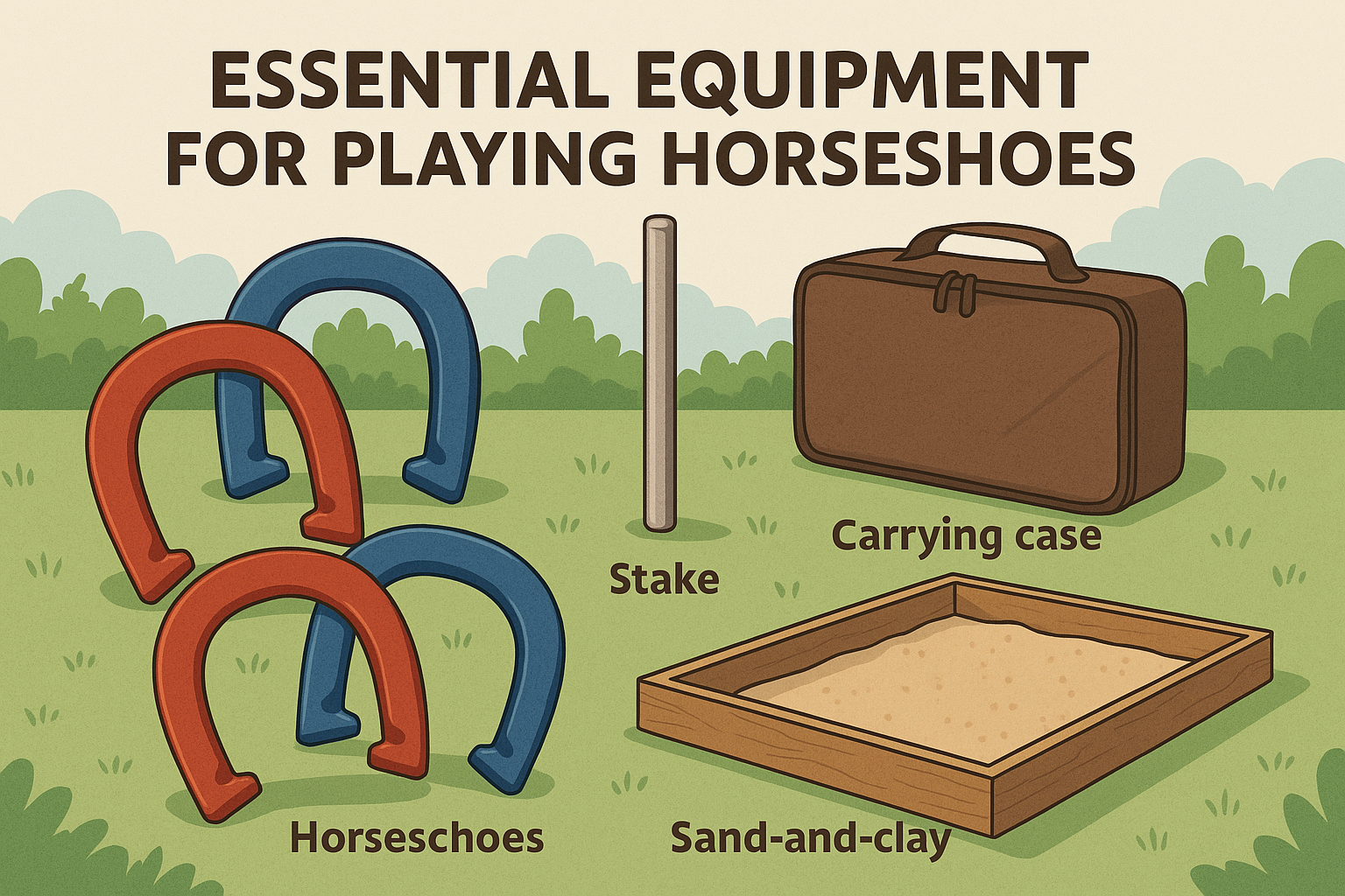 The Best Horseshoe Sets For Every Skill Level - Horseshoes!