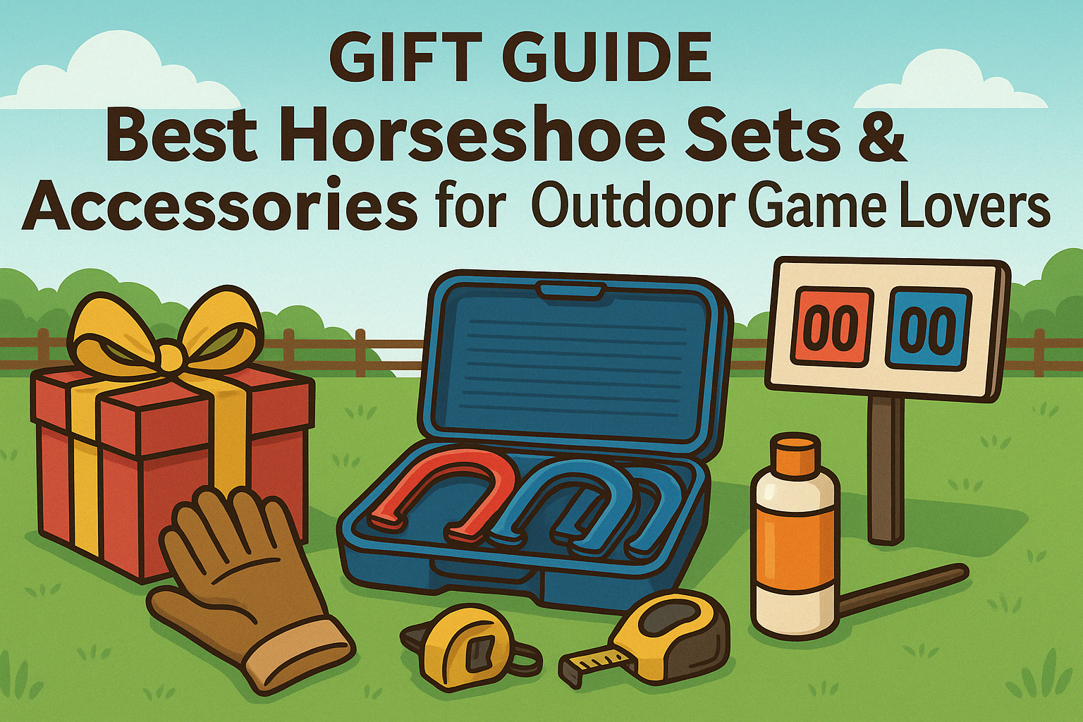 Gift Guide: Best Horseshoe Sets & Accessories - Horseshoes!