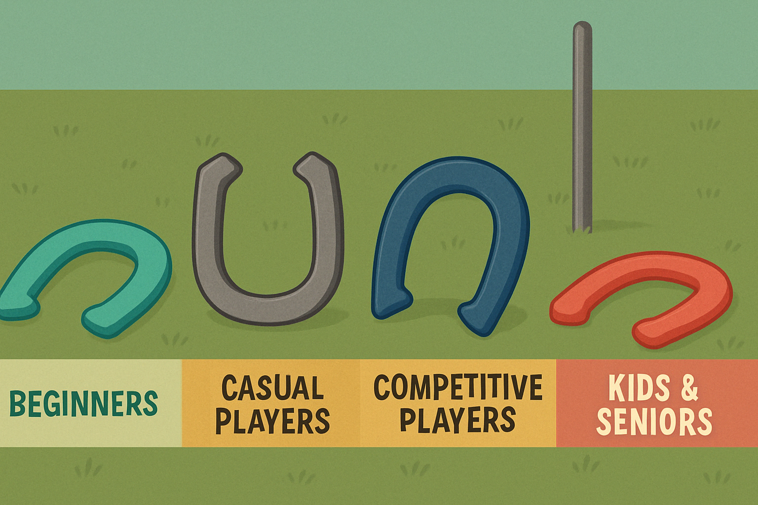 To Choose The Right Horseshoes For Your Skill Level - Horseshoes!