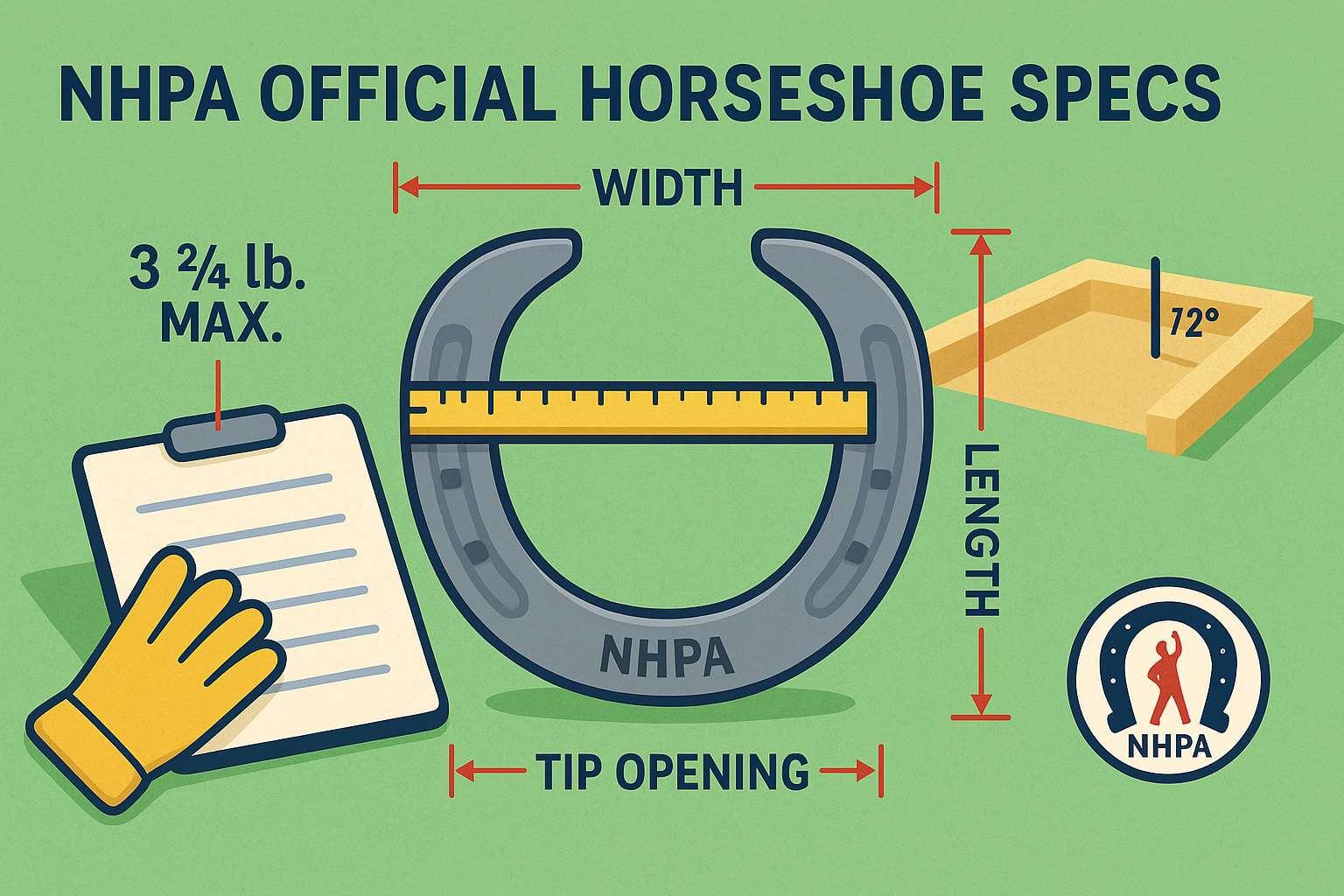 What Makes A Horseshoe Regulation? A Complete - Horseshoes!