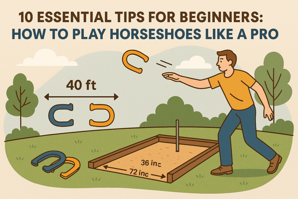 How To Play Horseshoes: Rules, Scoring & Strategy - Horseshoes!