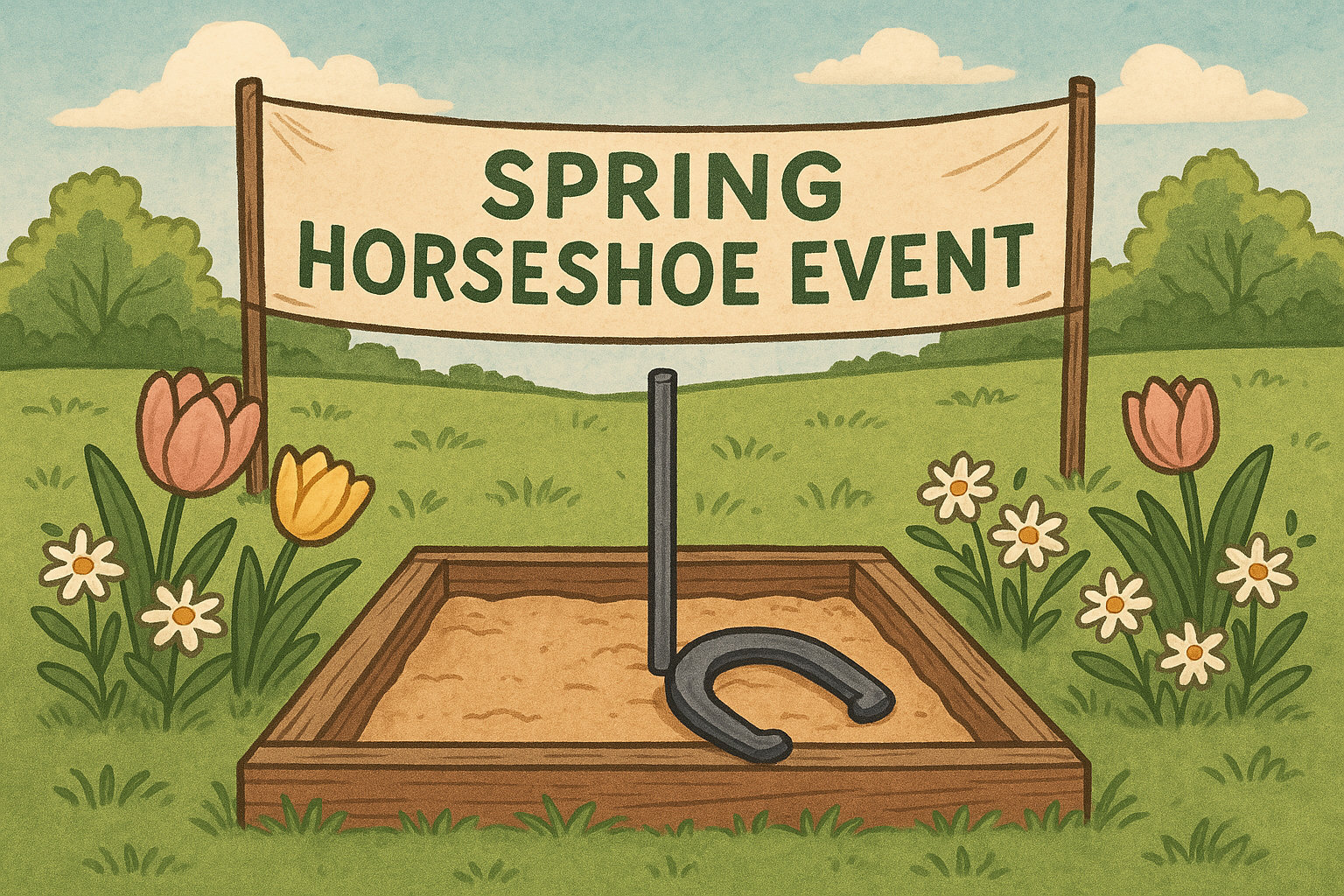 How To Host Seasonal Horseshoe Events All Year Long - Horseshoes!