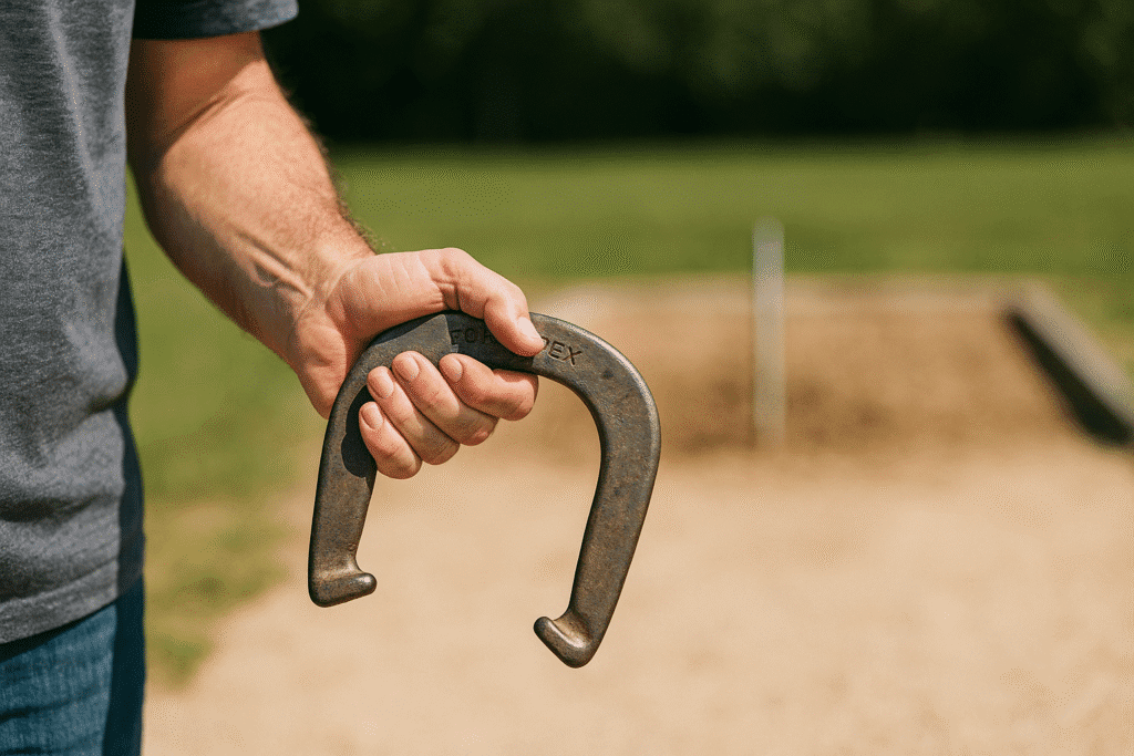Mastering The Horseshoe Pitching Technique - Horseshoes!