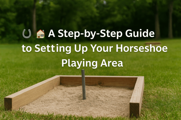 How To Play Horseshoes: Rules, Scoring & Strategy - Horseshoes!