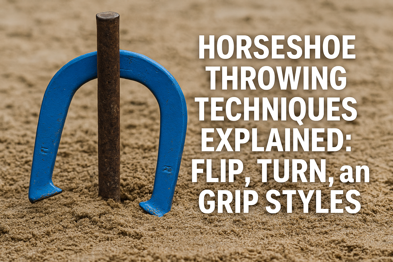 Horseshoe Throwing Techniques Explained - Horseshoes!