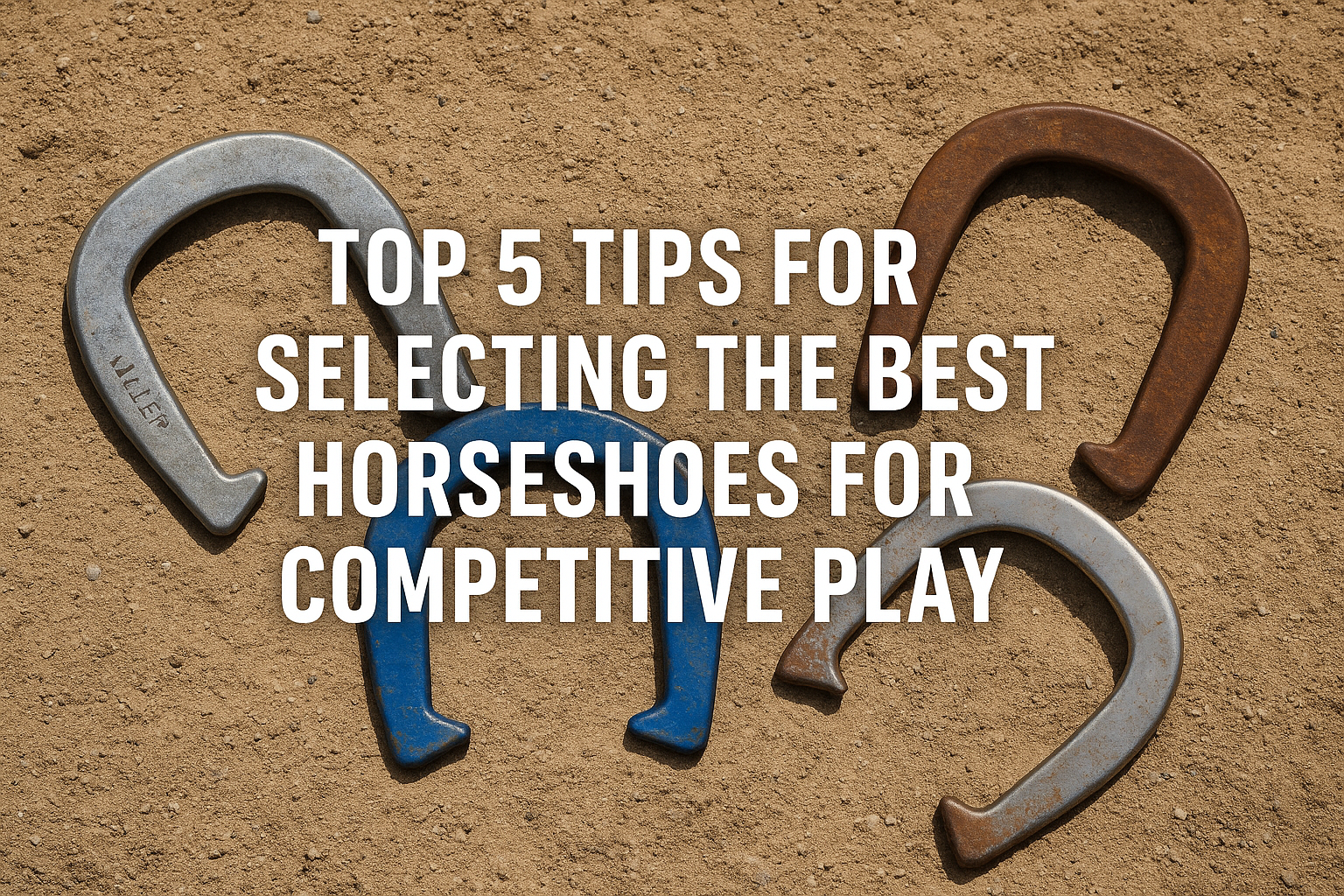 The Best Horseshoes for Competitive Play - Horseshoes!