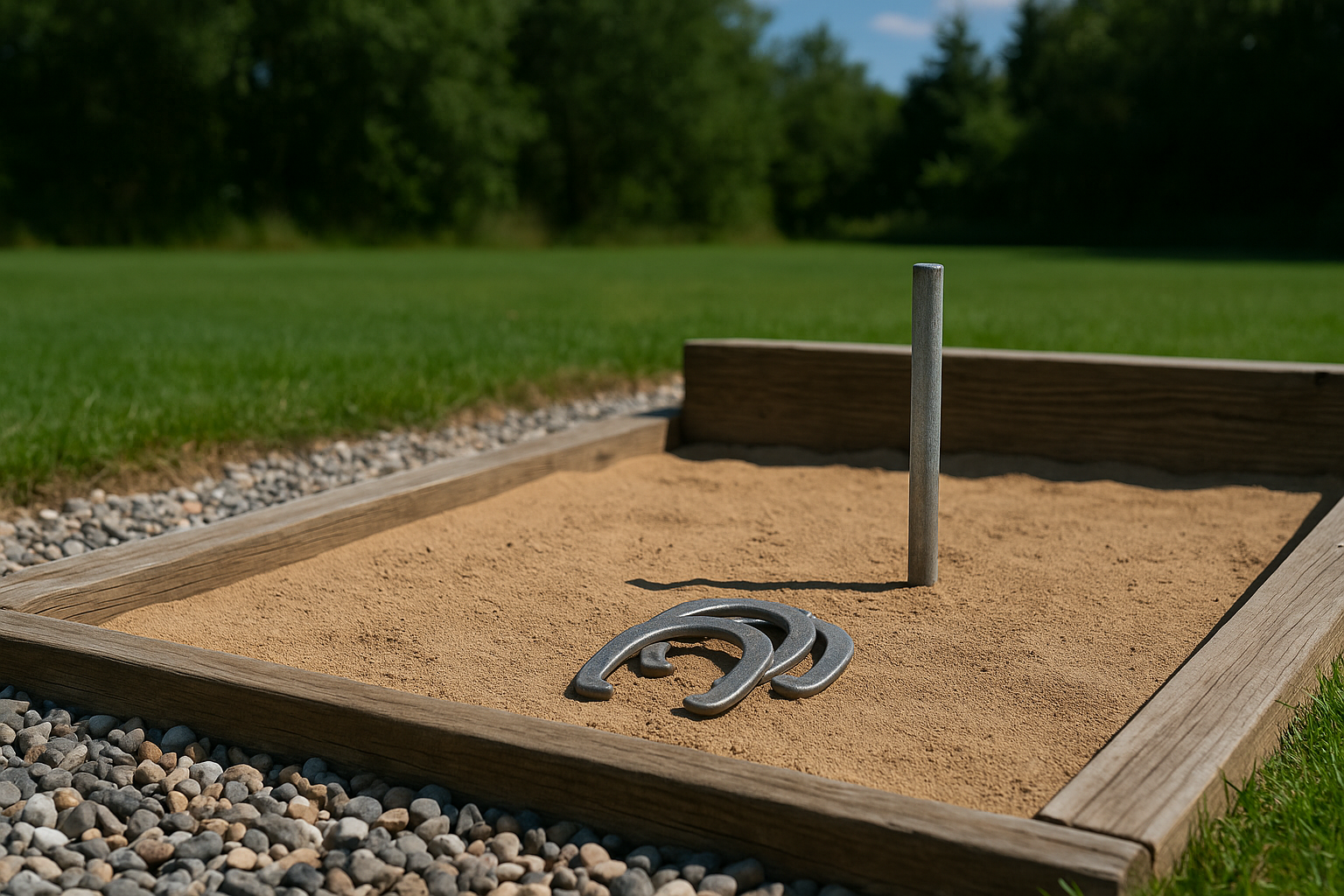 Horseshoe Pit Drainage Solutions: How to Keep - Horseshoes!