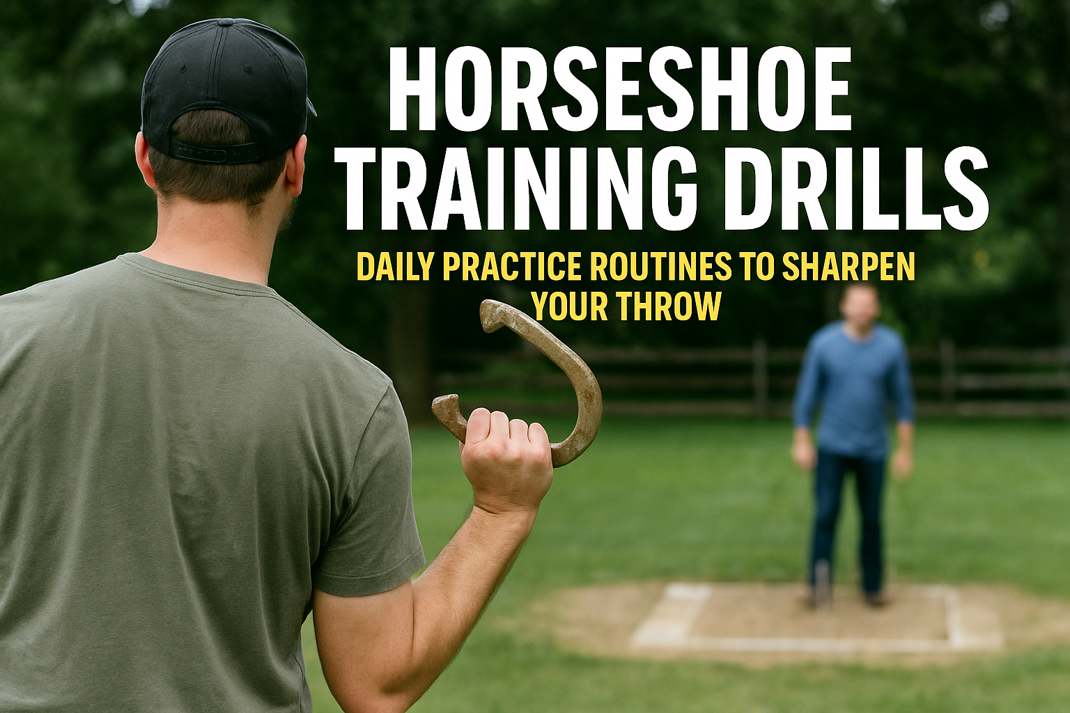 Horseshoe Training Drills: Daily Practice Routines - Horseshoes!