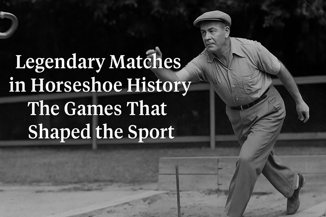 Legendary Matches in Horseshoe History: - Horseshoes!