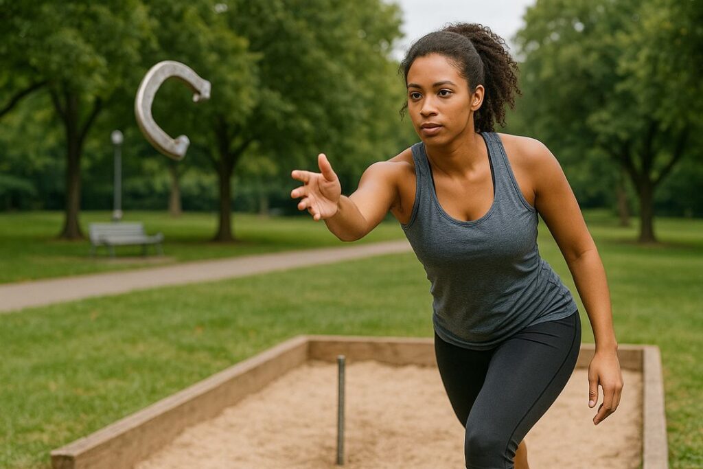 How To Improve Your Horseshoe Pitching Technique - Horseshoes!